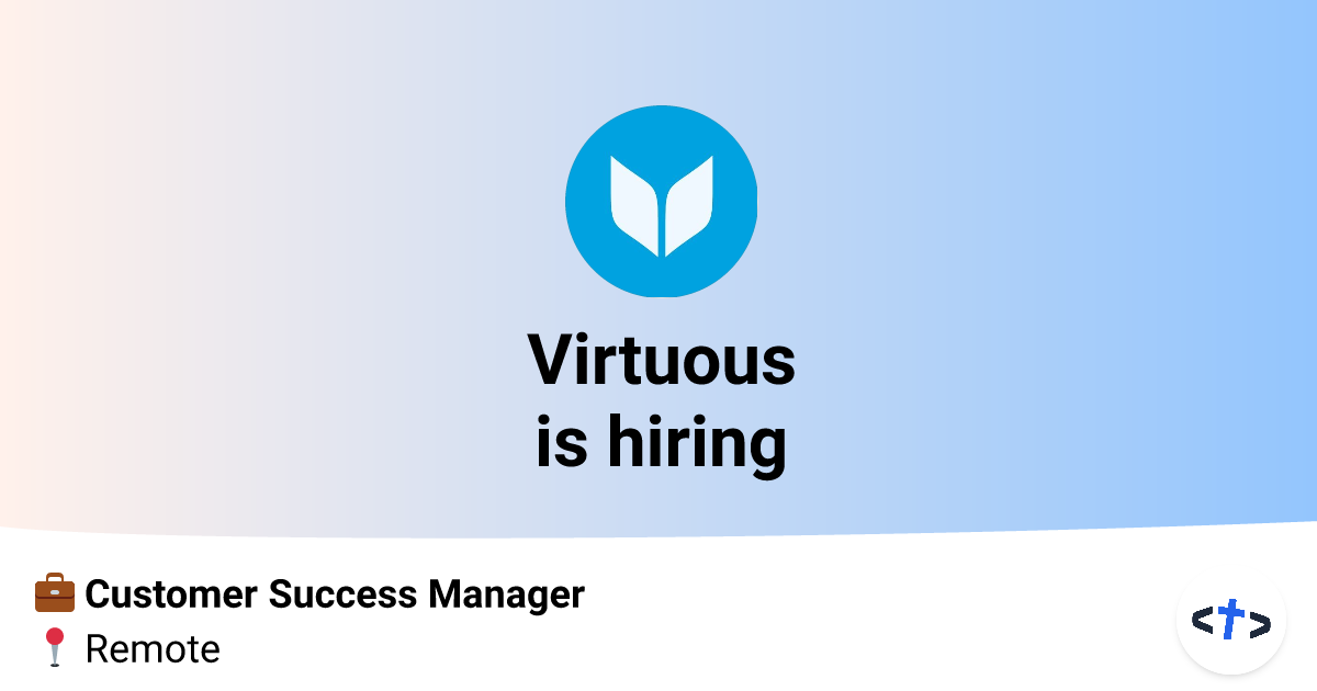 Customer Success Manager at Virtuous | Christian Tech Jobs