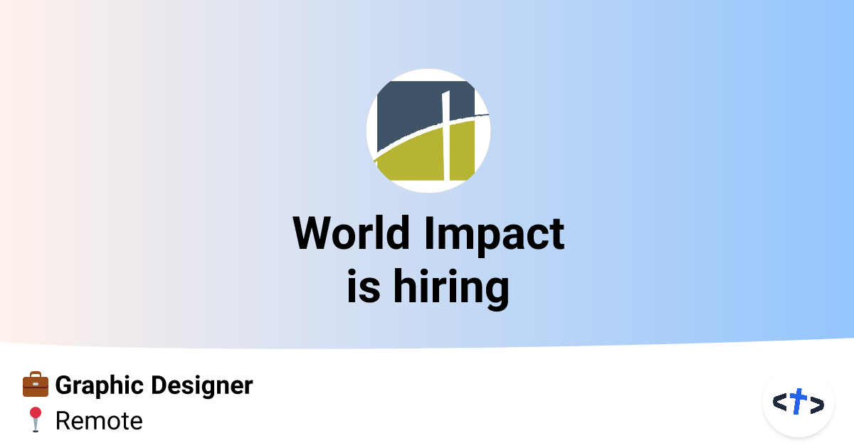 Graphic Designer at World Impact