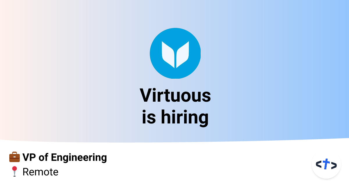 VP of Engineering at Virtuous | Christian Tech Jobs