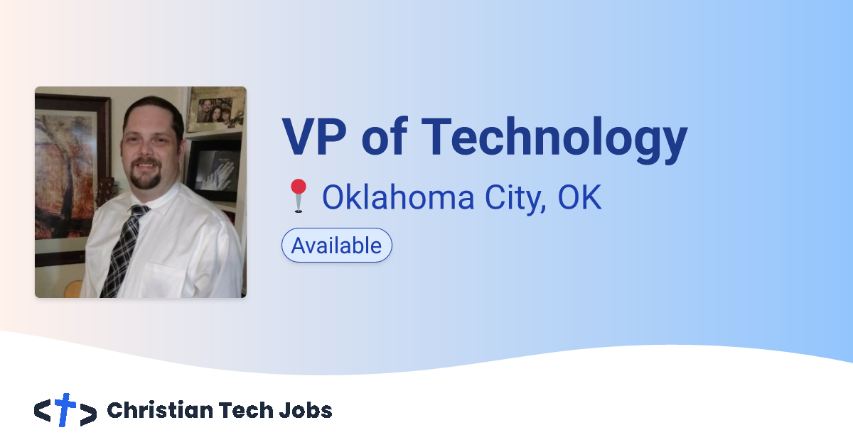 VP of Technology | Christian Tech Jobs