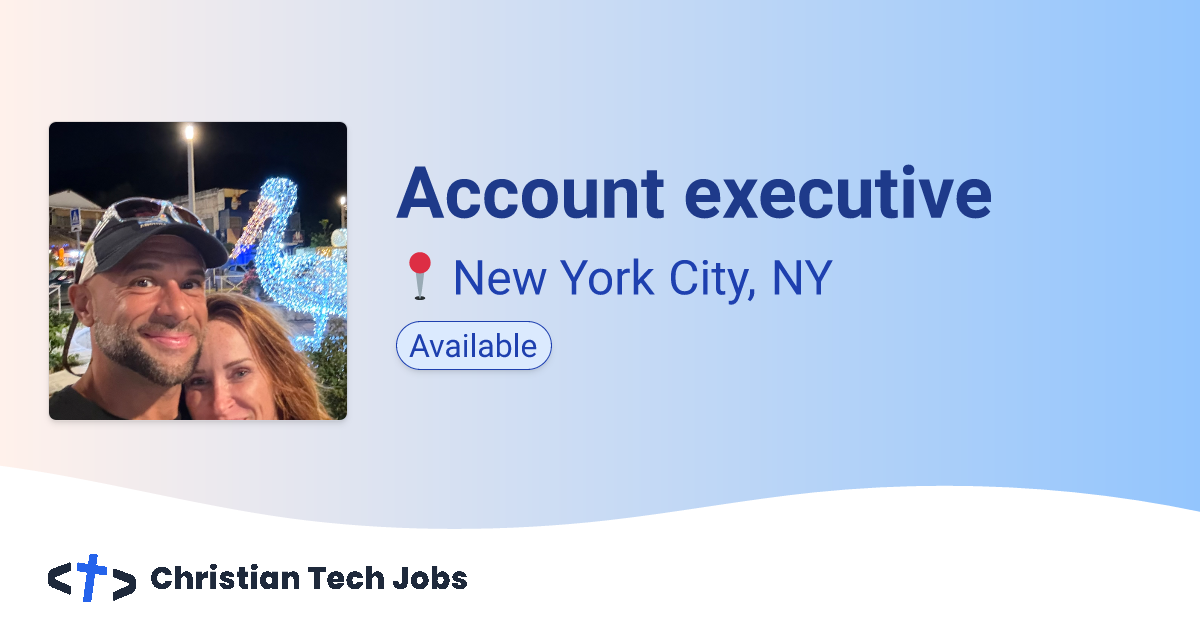 Account executive | Christian Tech Jobs