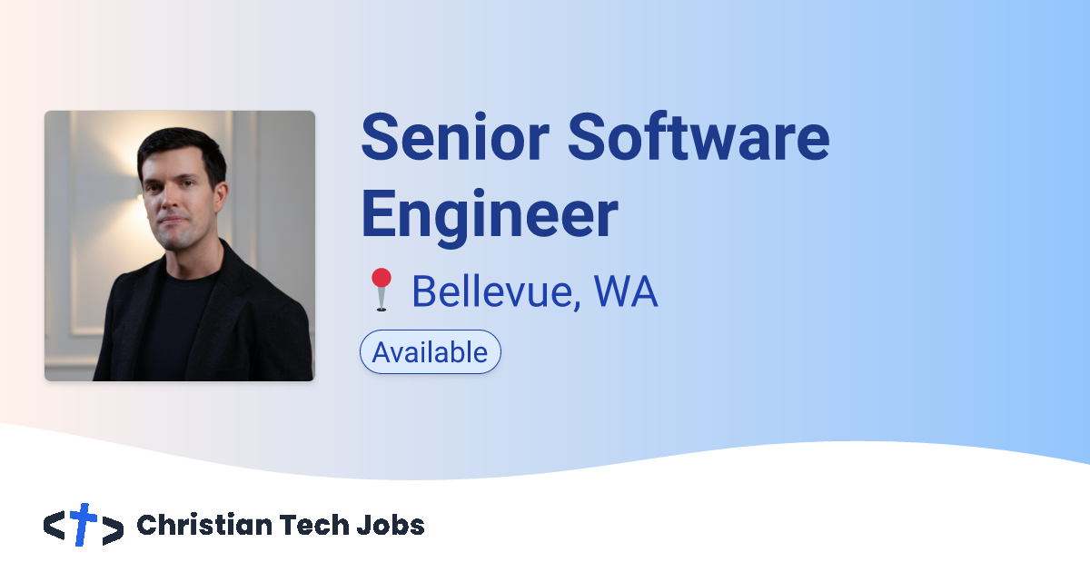 Senior Software Engineer | Christian Tech Jobs