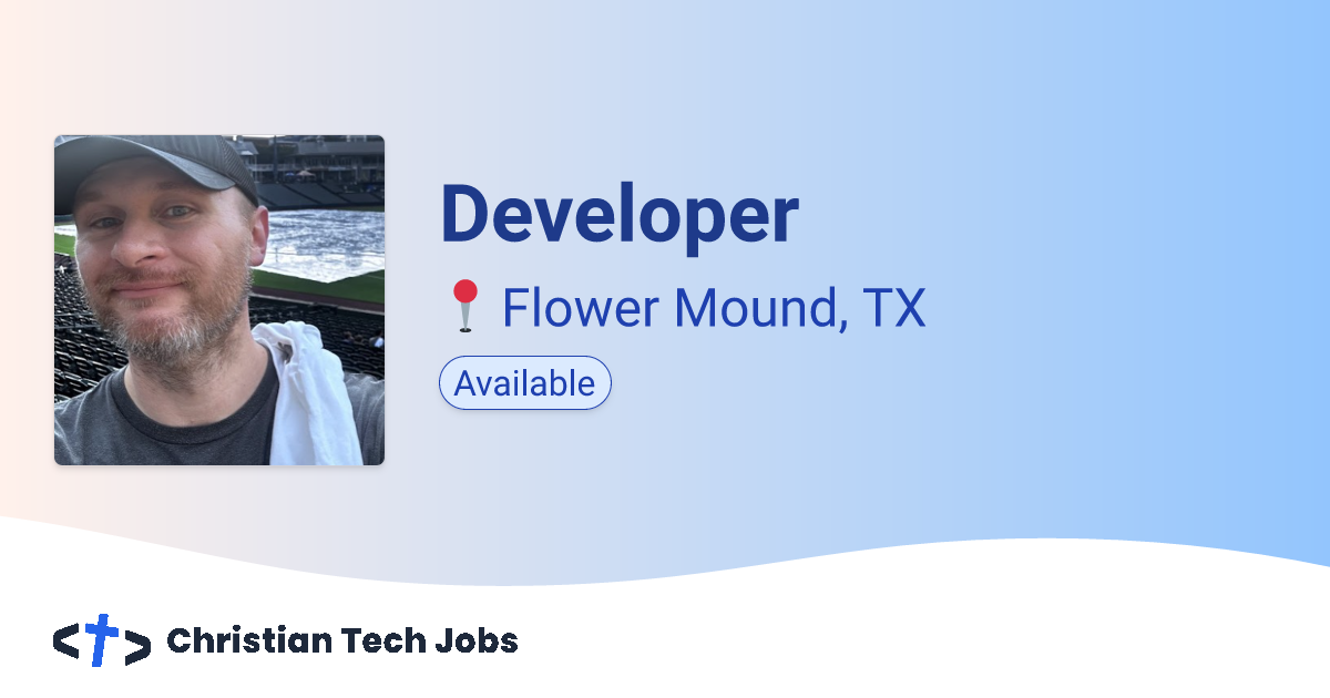 Developer | Christian Tech Jobs