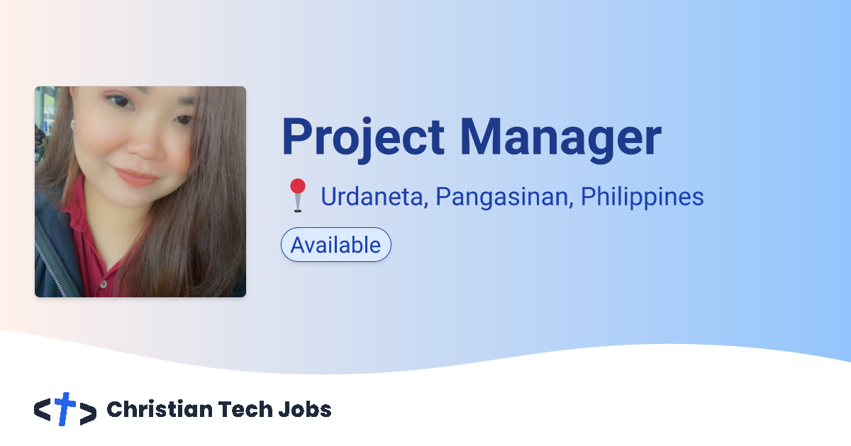 Project Manager | Christian Tech Jobs