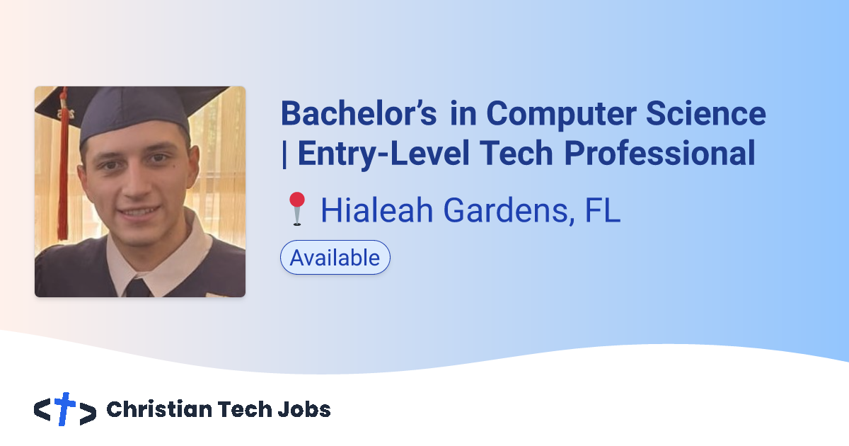 Bachelor’s in Computer Science | Entry-Level Tech Professional ...