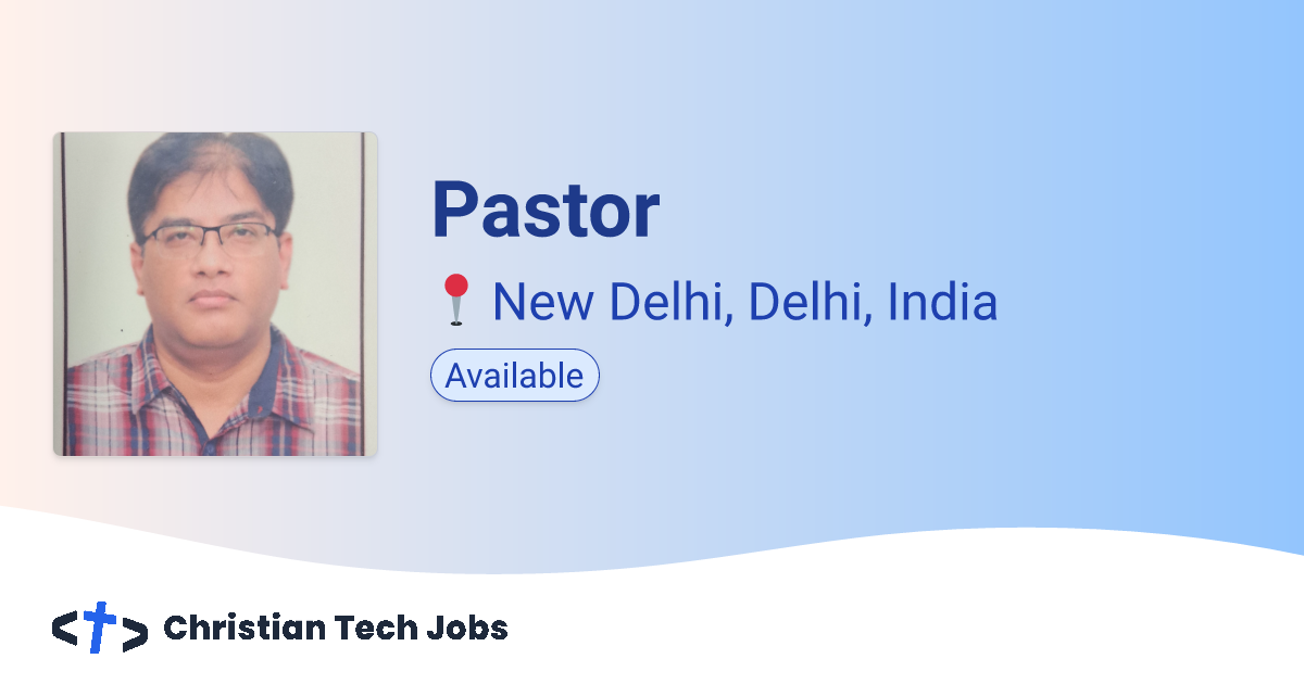 Pastor | Christian Tech Jobs
