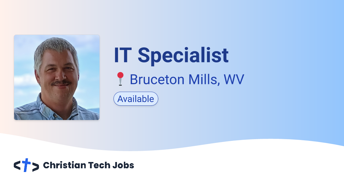 IT Specialist | Christian Tech Jobs