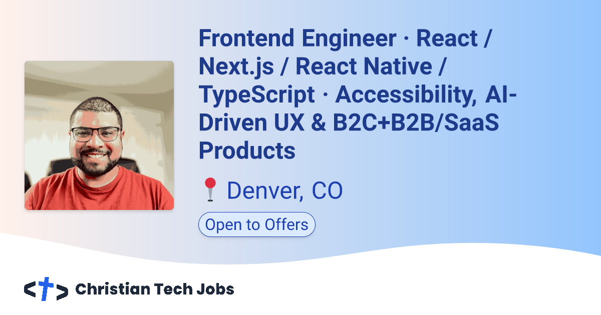 Frontend Engineer · React / Next.js / React Native / TypeScript ...
