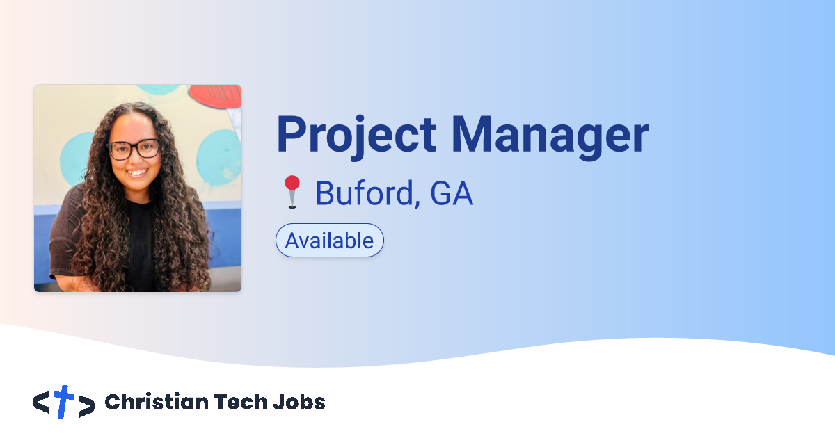 Project Manager, Creative Operations, Managing Editor | Christian Tech Jobs