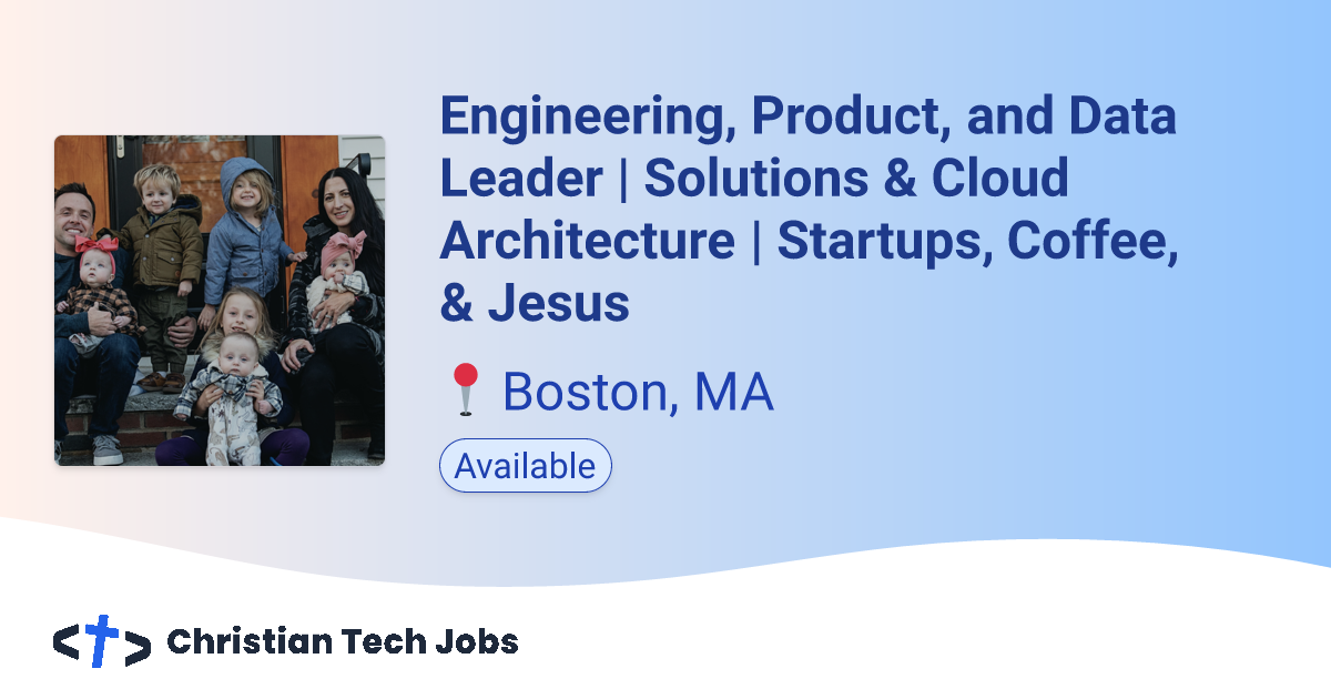 Engineering, Product, and Data Leader | Solutions & Cloud Architecture ...