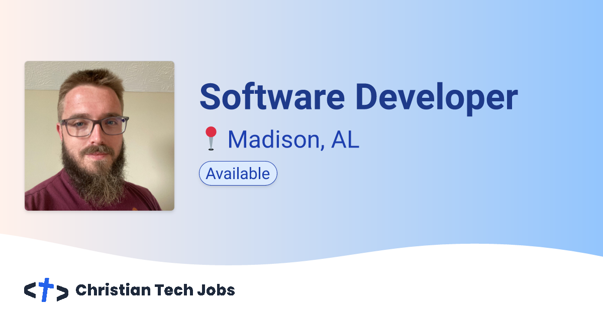 Software Developer | Christian Tech Jobs