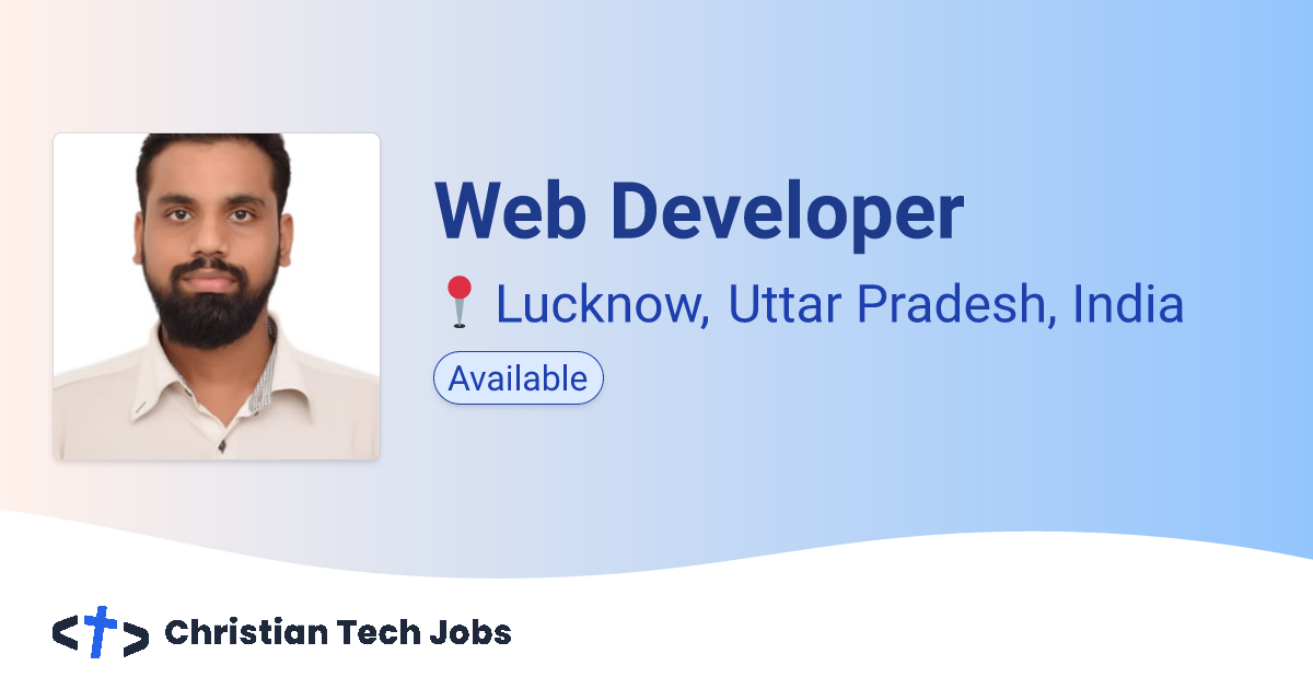 Web Developer | Christian Tech Jobs