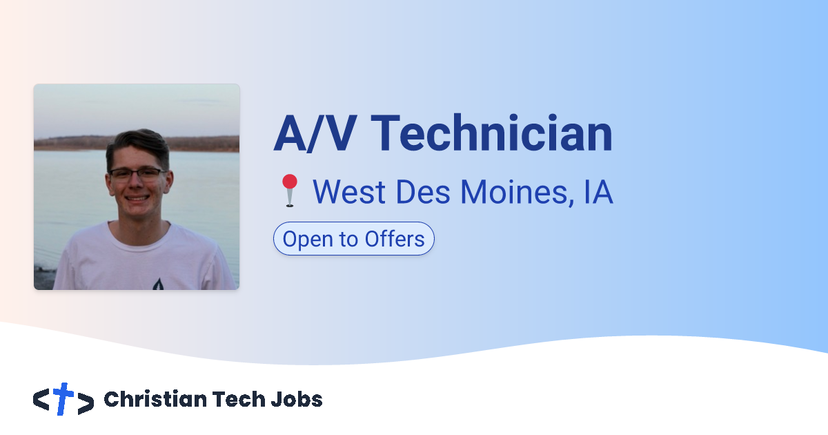 A/V Technician | Christian Tech Jobs