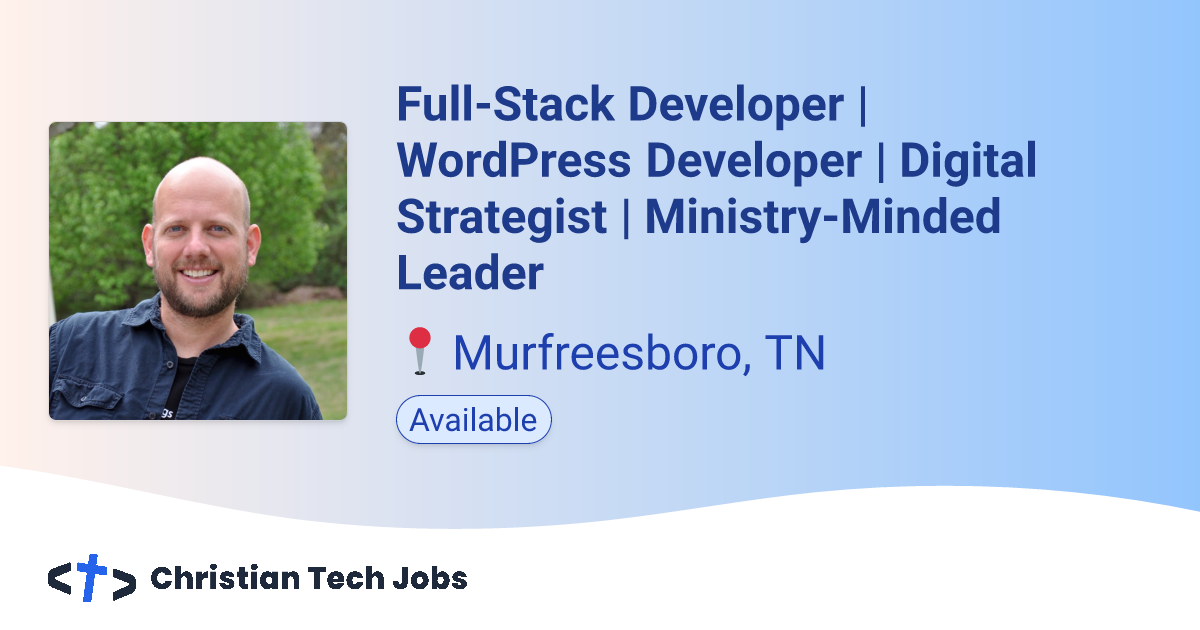 Full-Stack Developer | WordPress Developer | Digital Strategist ...