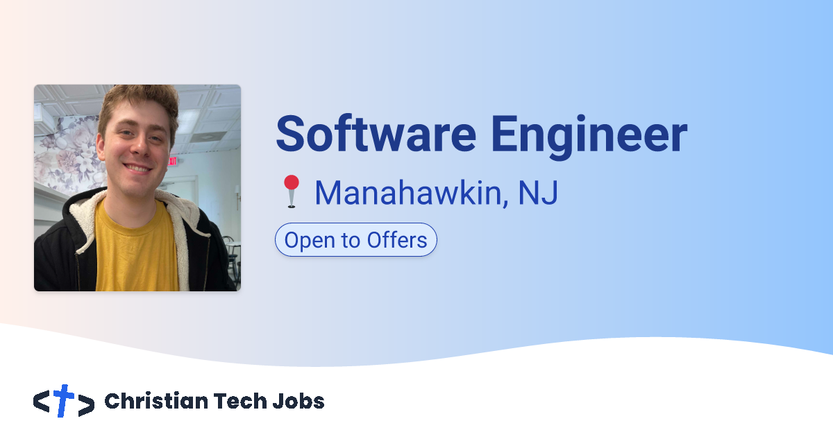 Software Engineer | Christian Tech Jobs