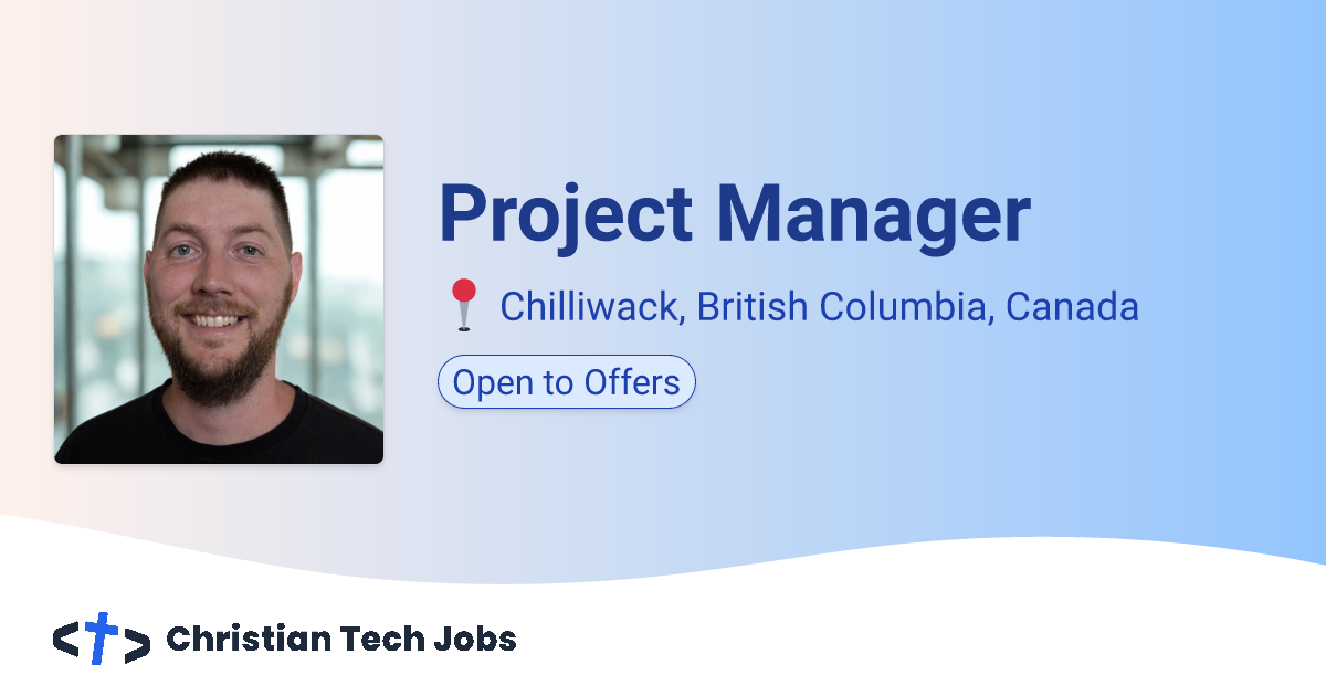 Project Manager | Christian Tech Jobs
