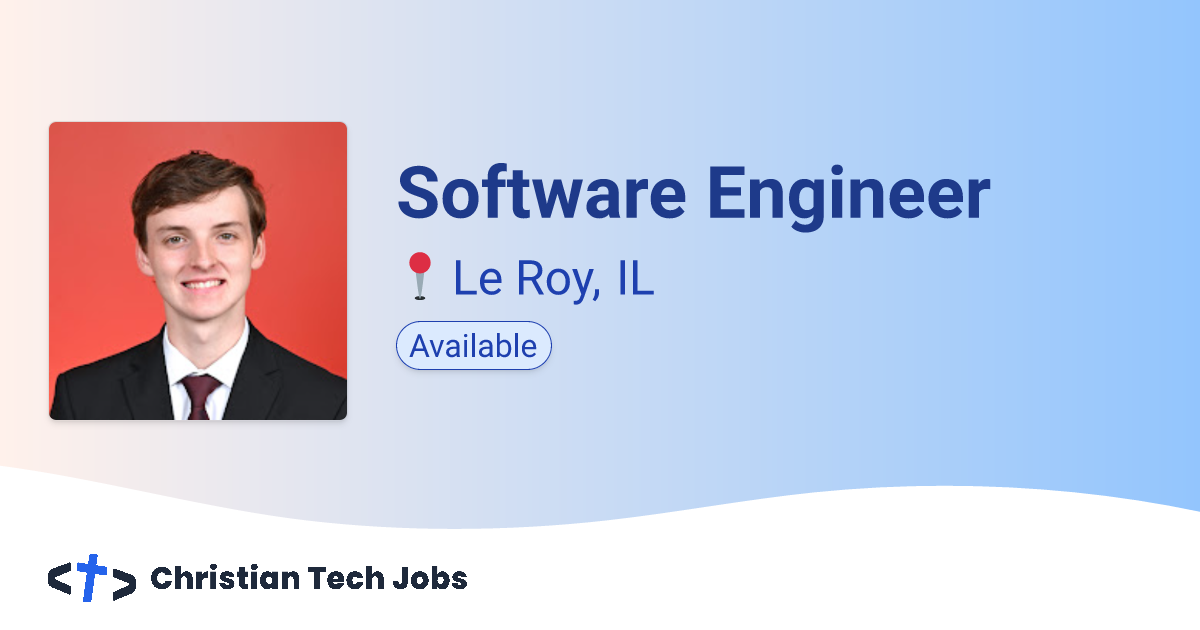 Software Engineer | Christian Tech Jobs