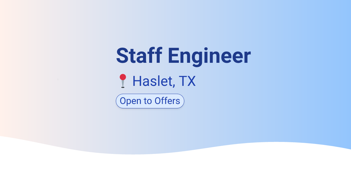 Staff Engineer